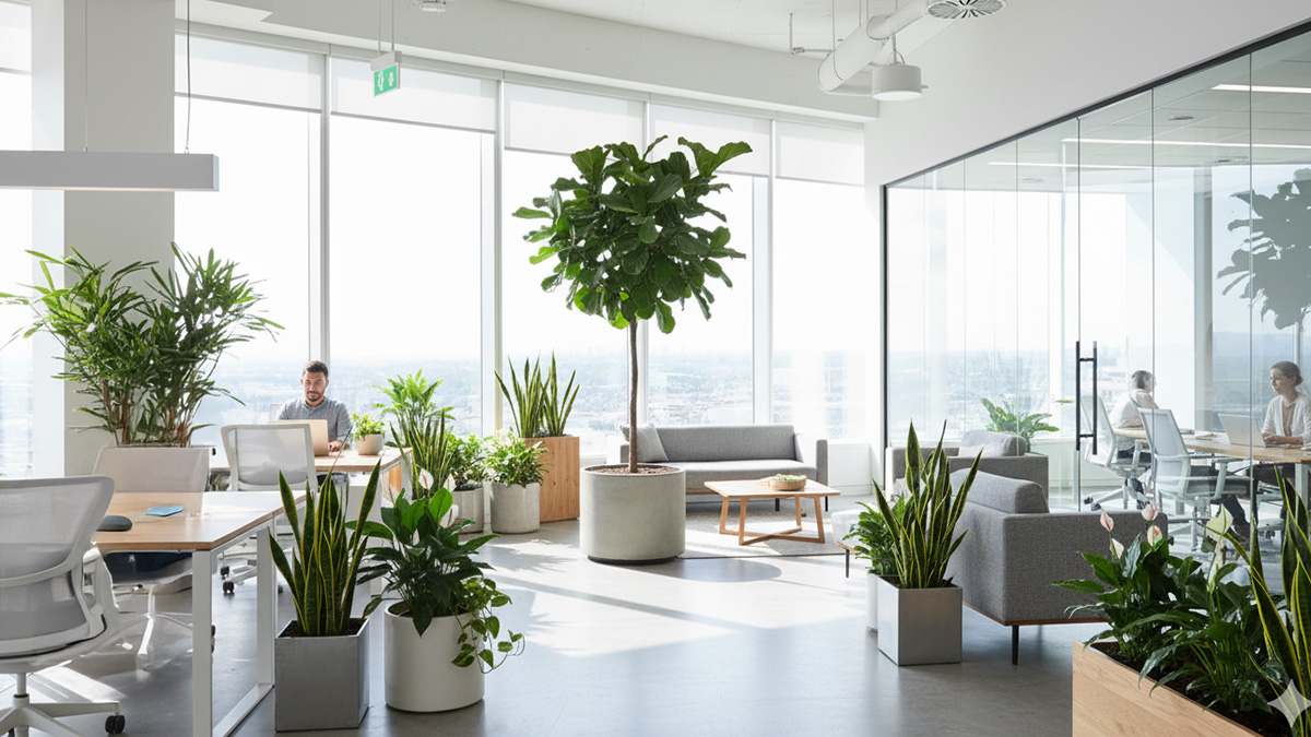 Modern Pots And Planters For Corporate Spaces In UAE, Dubai